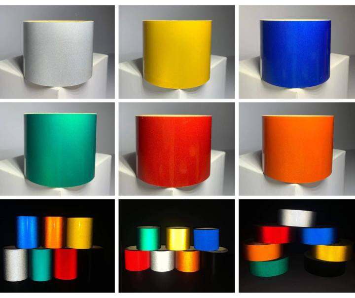 Reflectorized sticker 1/2/3/4 Inches x 5 FT Warning devices, Signage ...