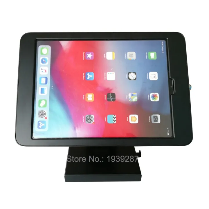 For 12.9 Inch Ipad Pro Desktop Kiosk Stand With Security Lock Enclosure ...