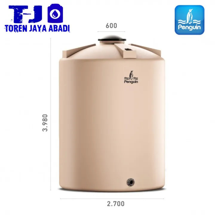 Tandon / Toren / Tangki air silinder Penguin TB 2000-19.800 Liter ...