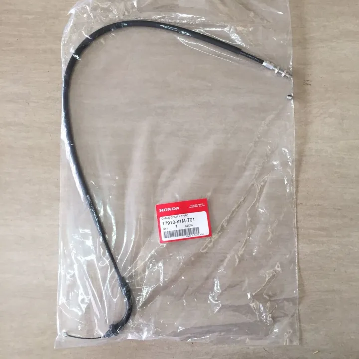 สายคันเร่ง A สำหรับรุ่น WAVE 110i ปี 2021 อะไหล่แท้ HONDA 17910-K1M-T01 ...