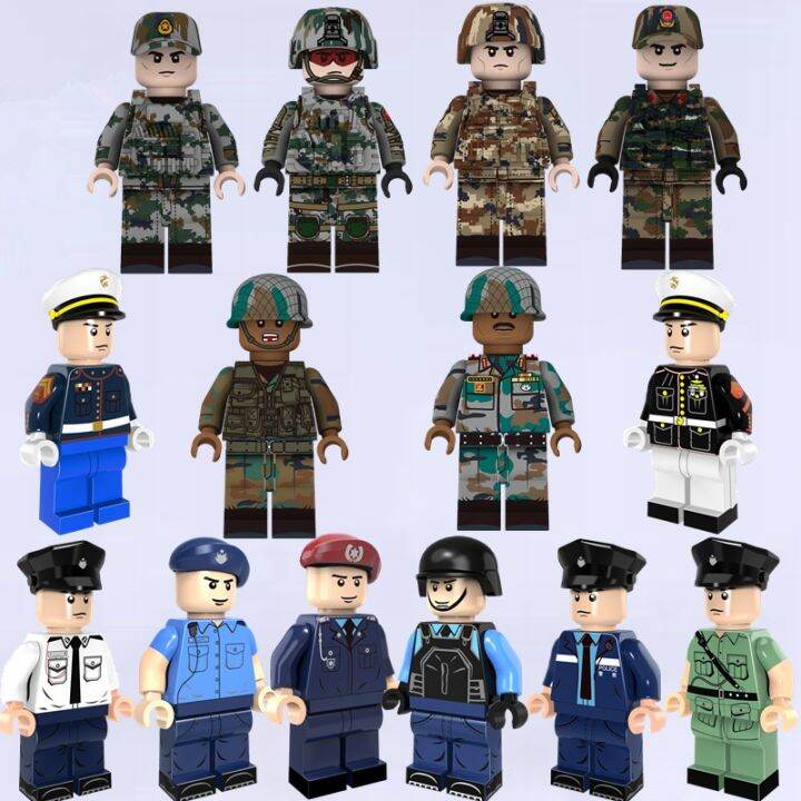 Scenario MOC Hong Kong Flying Tigers Movie Building Blocks Toys For ...