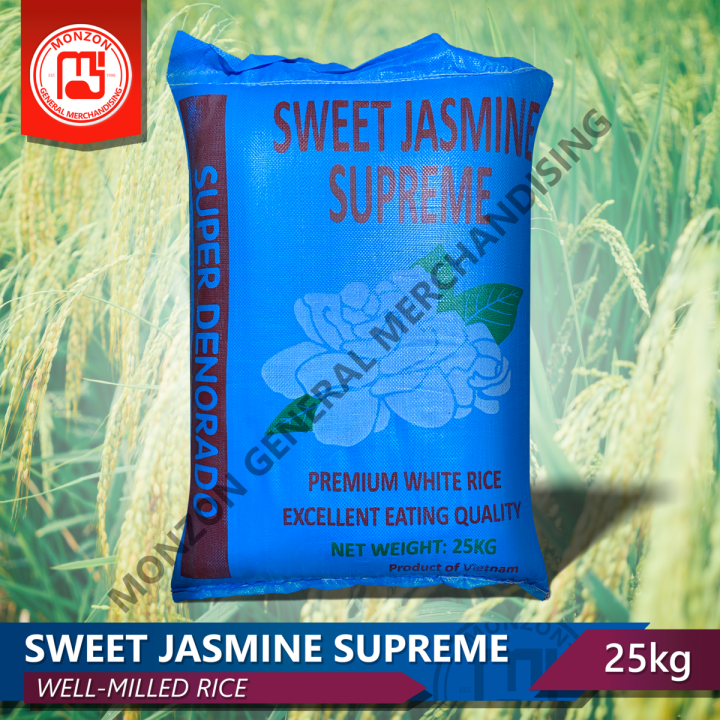 Sweet Jasmine Supreme Well-Milled Rice 25kg | Lazada PH
