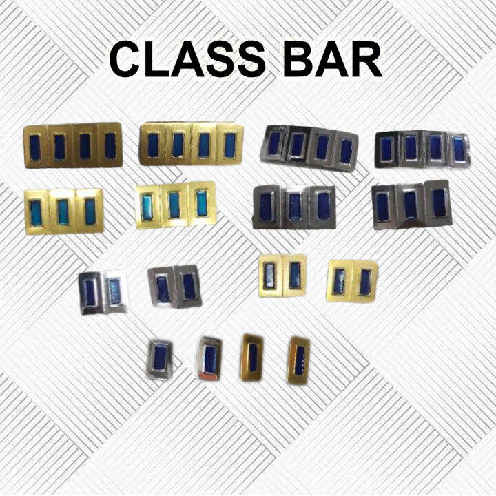 class bar pin pair gold and silver | Lazada PH