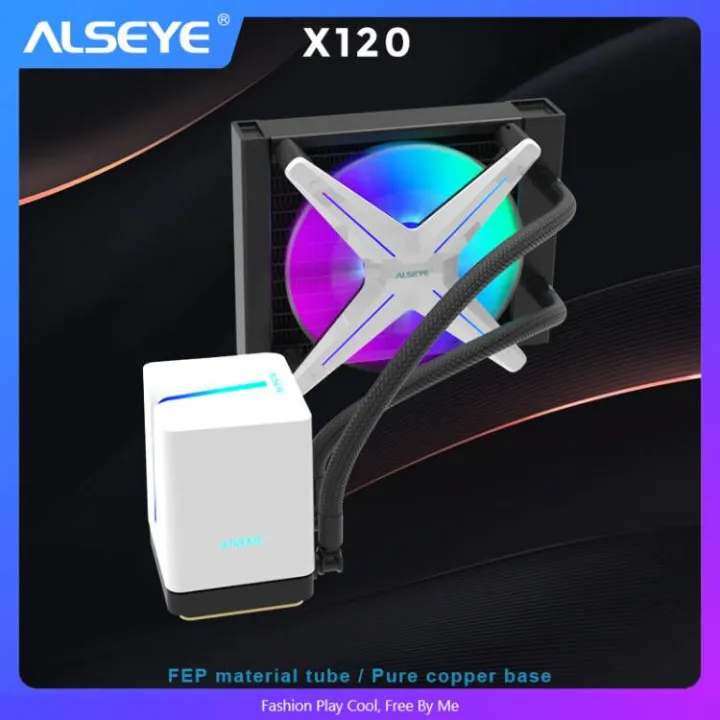 ALSEYE XTREME series X120 AIO CPU Liquid Cooler, Performance CPU Water ...