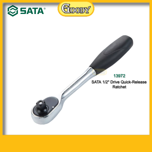 SATA 13972 1/2" Drive Quick-Release Ratchet | Lazada