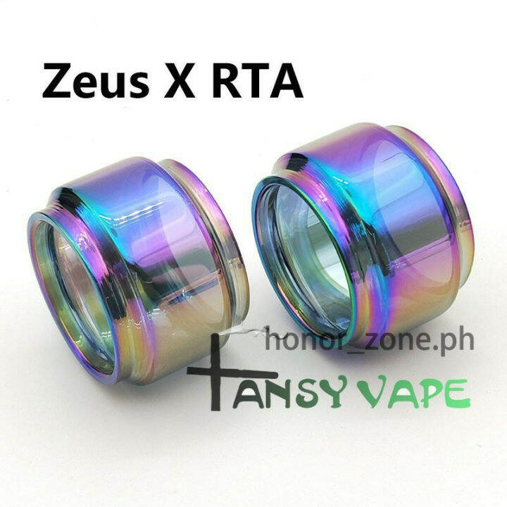 Zeus X/Zeus Dual/Zeus Sub ohm/Zeus x Mesh Glass Replacement Rainbow ...
