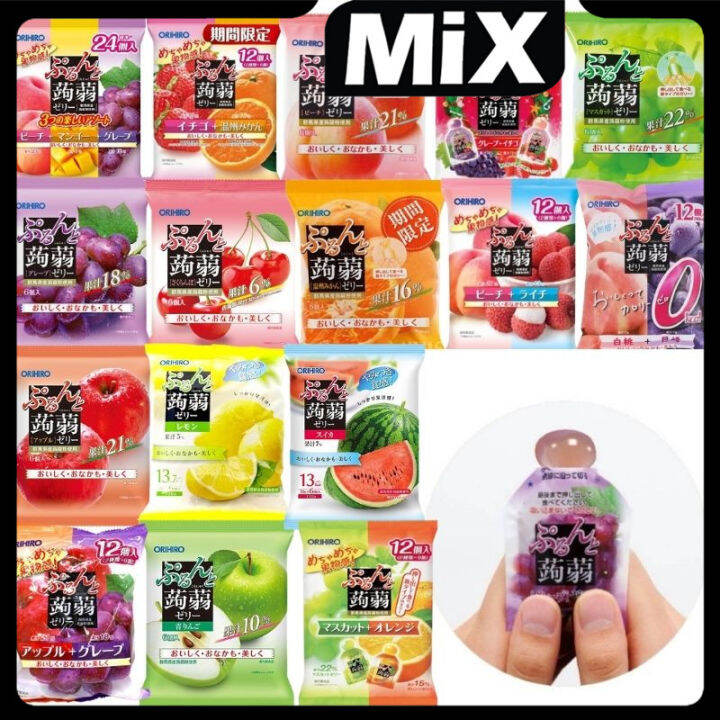 日本 蒟蒻果冻 系列 Japan Orihiro Jelly Series | Lazada