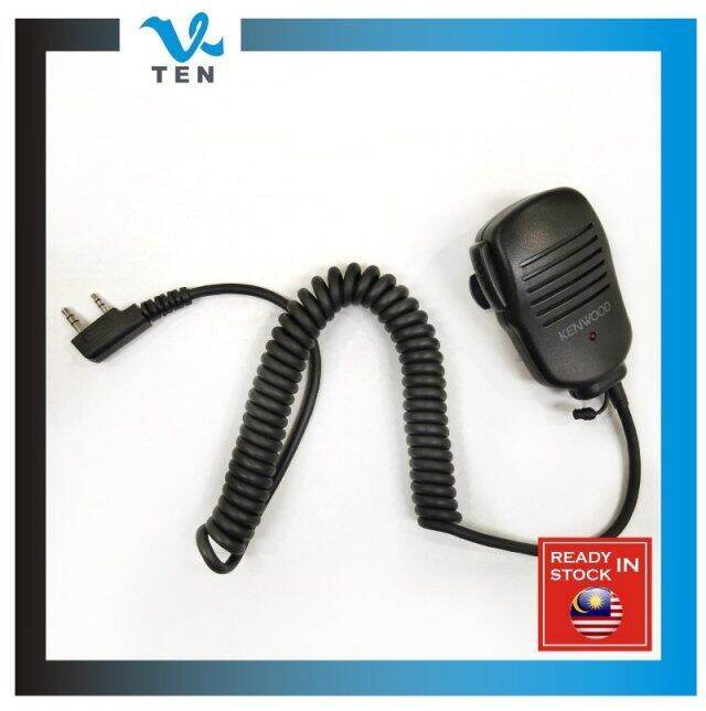 KENWOOD Handsfree Speaker Microphone For KENWOOD BAOFENG TYT Talkie PTT ...