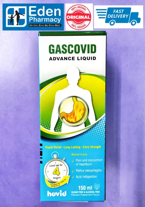 Gascovid Advance Liquid ( 1 x 150ml ) / ( 2 x 150ml ) hovid | Lazada