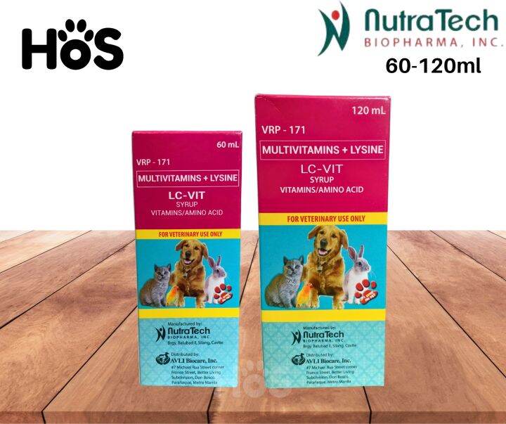 LC-Vit Multivitamins for Pets 60-120ml | Lazada PH