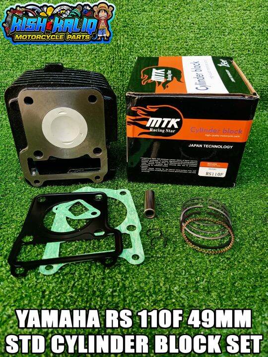 YAMAHA RS110F 49MM STANDARD CYLINDER BLOCK SET | Lazada PH