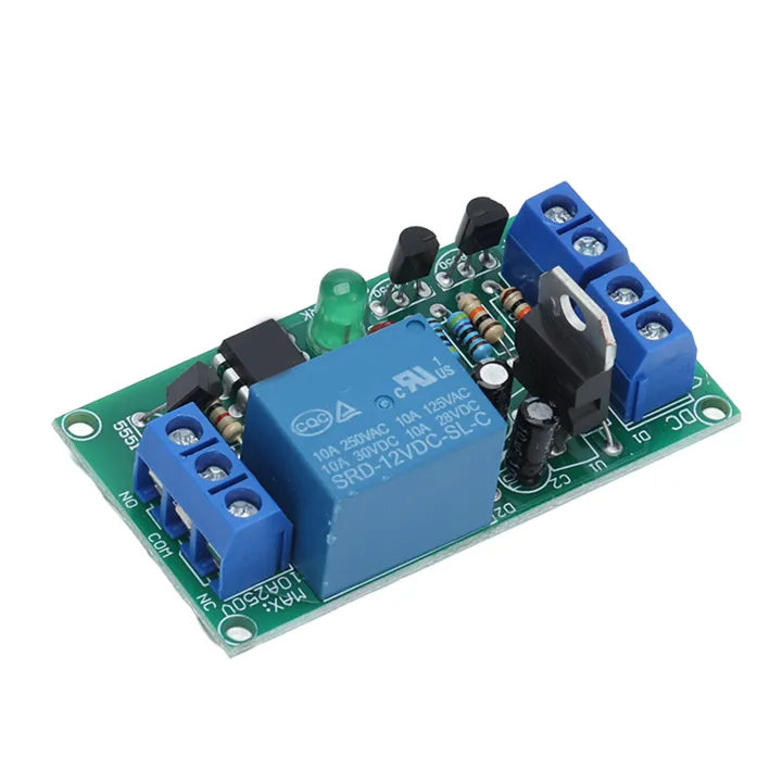 12V 1 Channel Relay Module Power Switch Board High Level Trigger Module ...