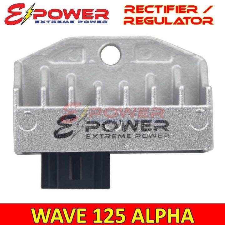 WAVE125 ALPHA REGULATOR/RECTIFIER E-POWER | Lazada PH
