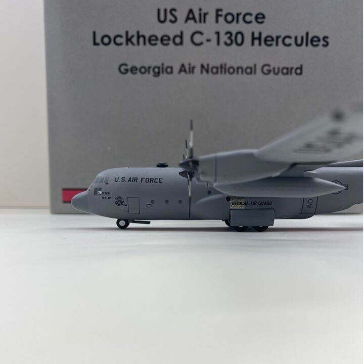 Diecast 1/200 U.S. การจำลองกองทัพอากาศ C-130เฮอร์คิวลีสเครื่องบินขนส่ง ...