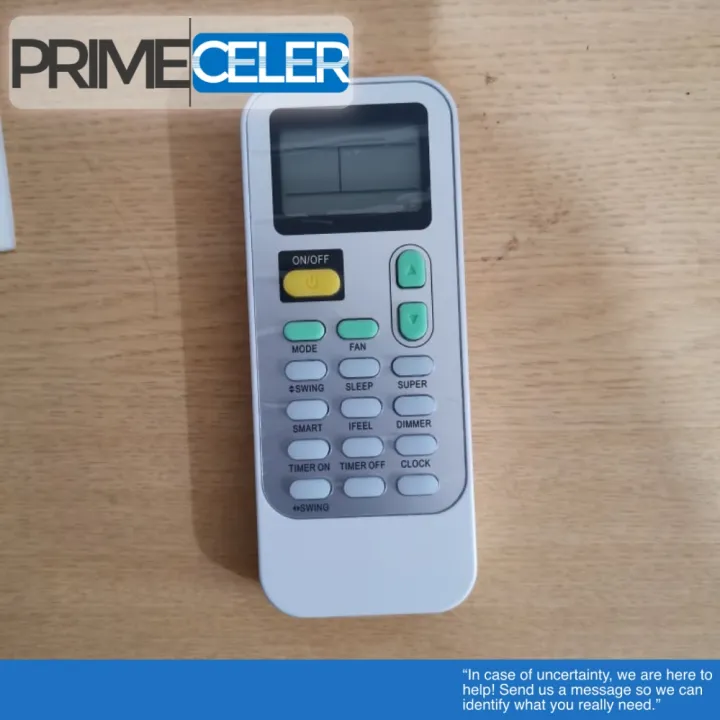 Remote Control for Condura Aircon (Model KHV) | Lazada PH