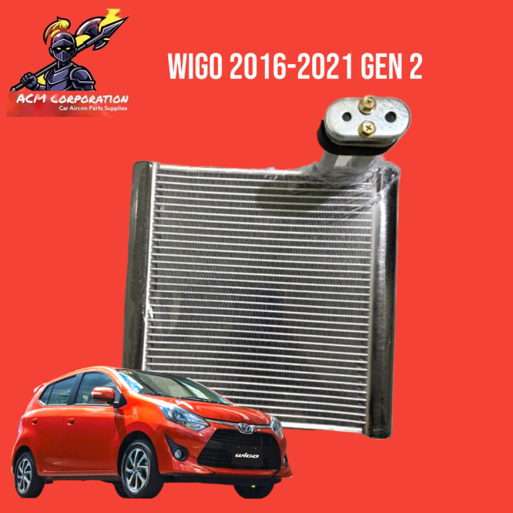 Toyota Wigo 2016-21 Gen 2 Evaporator Coil Laminated Car Aircon | Lazada PH