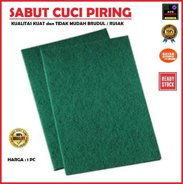 sabut spons sponge cuci piring susemi kesat bersih tapas | Lazada Indonesia