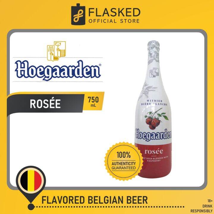 Hoegaarden Rosee Belgian Beer 650mL | Lazada PH