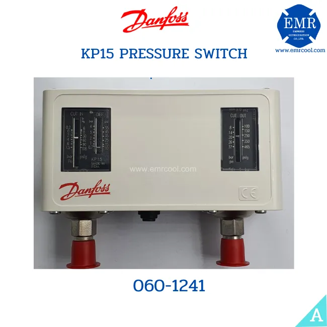 DANFOSS KP15 High Pressure Control Dual 060-1241 | Lazada.co.th