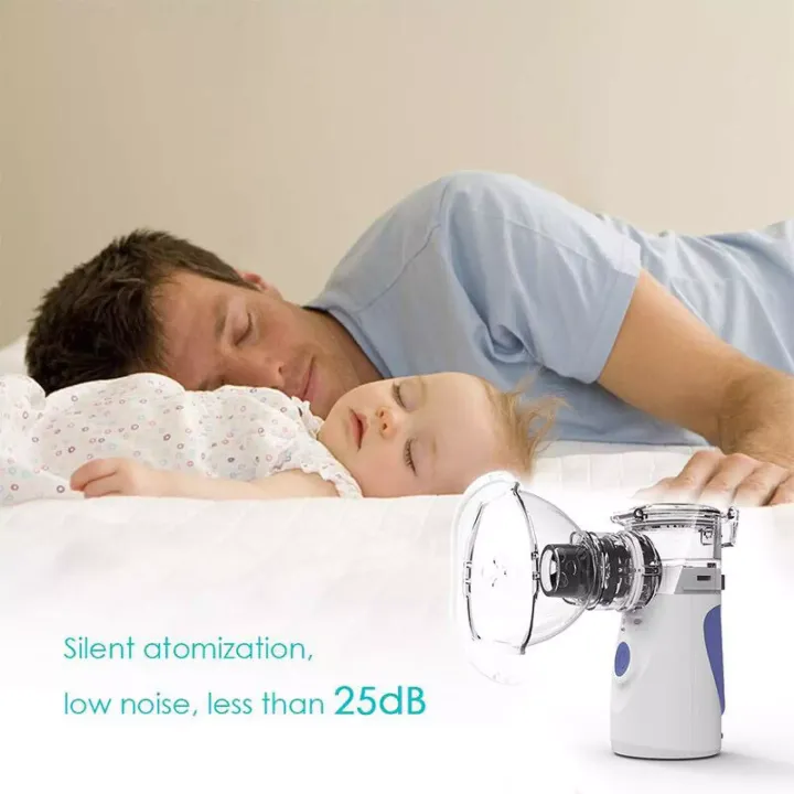 Mini Compact Portable Ultrasonic Coughing Phlegm Mesh Nebulizer Machine ...