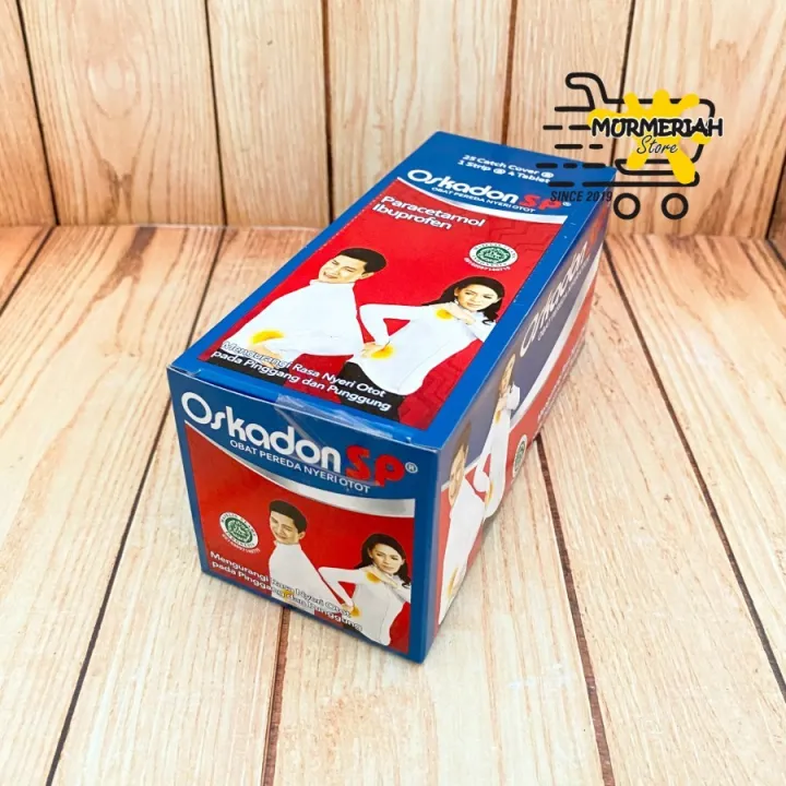 OSKADON SP STRIP isi 4 tablet-Obat Nyeri, Linu-Linu & Sakit Pinggang ...