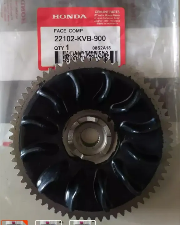 GIGI STATER FACE DRIVE KIPAS RUMAH ROLLER VARIO LAMA KARBURATOR KVB ...