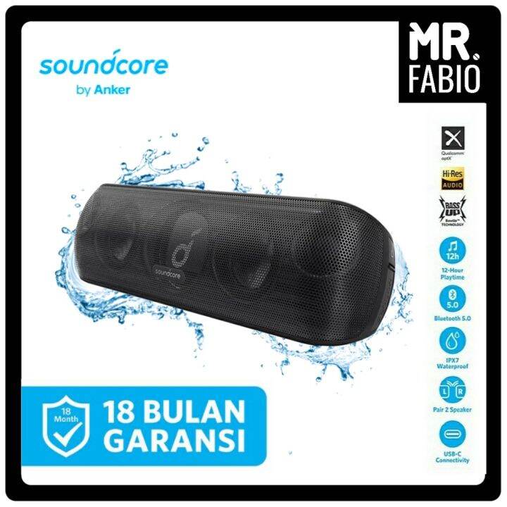 Speaker Bluetooth ANKER Soundcore Motion Plus - A3116 Qualcomm Aptx ...