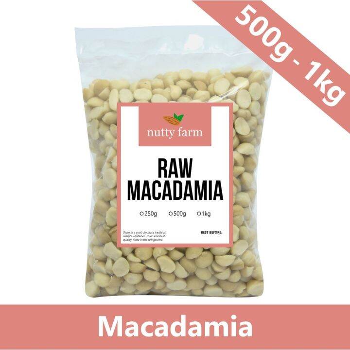 Original Raw Macadamia Nuts (500g - 1kg) by Nutty Farm | Lazada PH