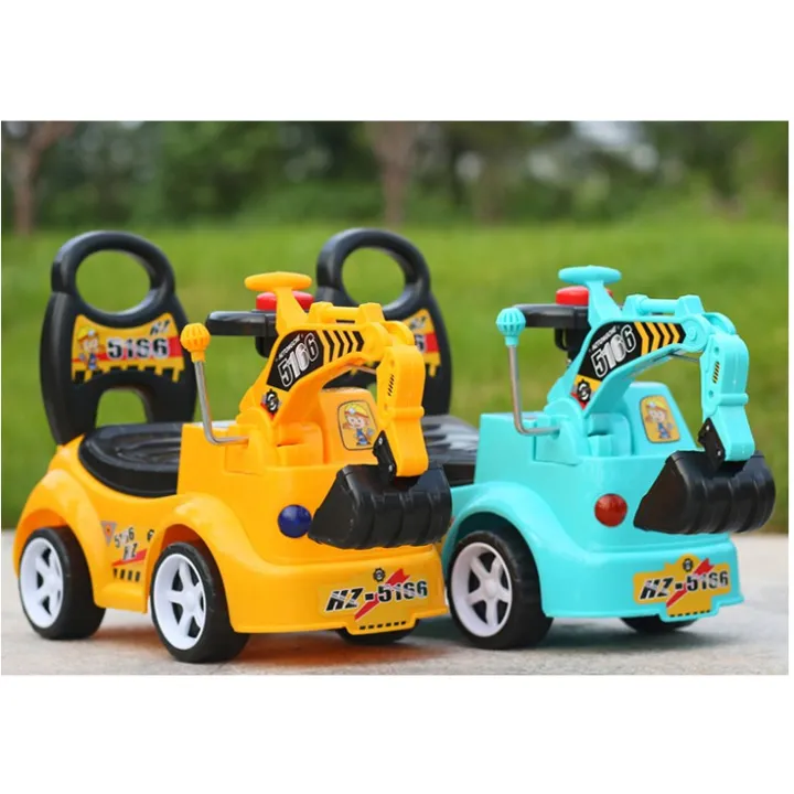 Childen Excavator backhoe ride on car for kids MODEL：5188 | Lazada PH