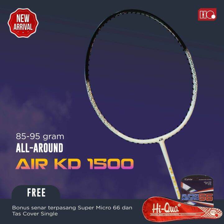 Hi Qua Air KD / All Around / Century XP Raket Badminton / Bulutangkis ...