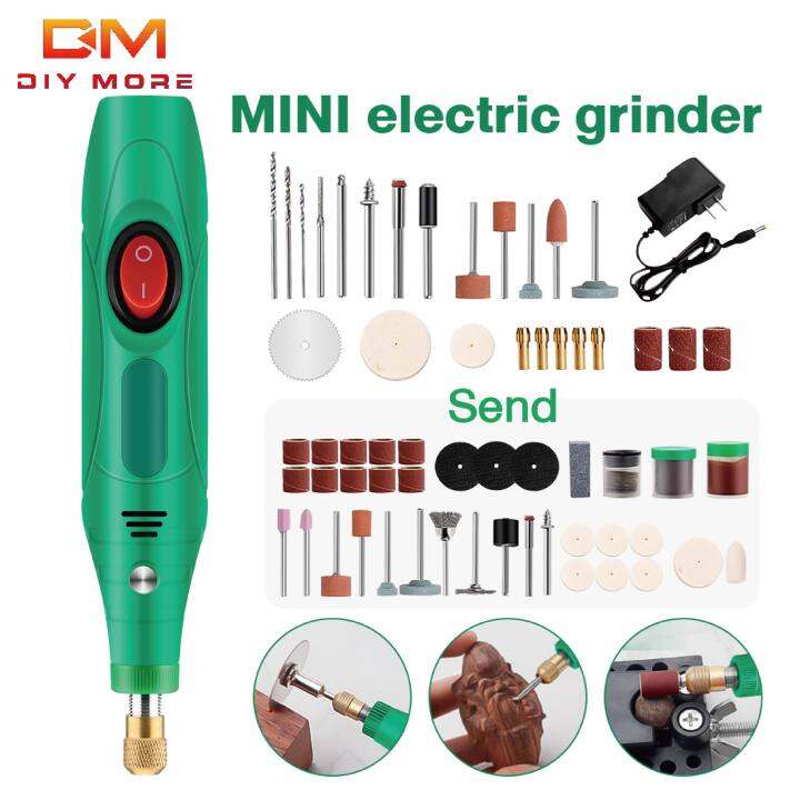 Diymore Cordless Rotary Tool Mini Rotary Tool Kit Charging Power Rotary ...