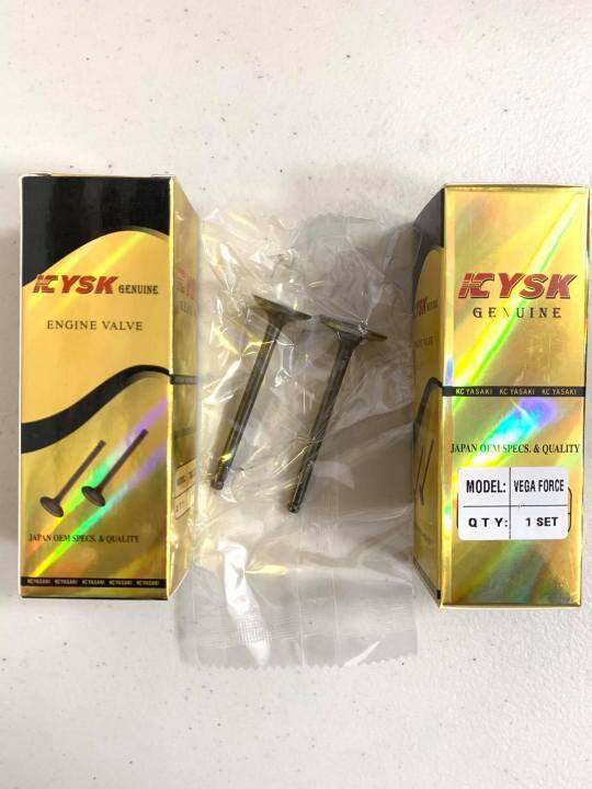 SIF ENGINE VALVE / INTAKE & EXHAUST YAMAHA VEGA FORCE (Carb type) (YSK ...