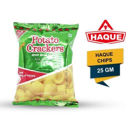 HAQUE CHIPS POTATO CRACKERS 25 GM | Lazada
