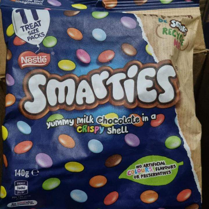 Smarties 11 Treat Size Packs Chocolate | Lazada PH