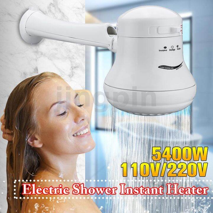 【factory outlet】 110V220-240V 0.8 Electric Shower Head Instant Water ...