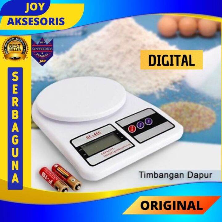 Timbangan elektrik duduk meja digital manual makanan tepung terigu kue ...