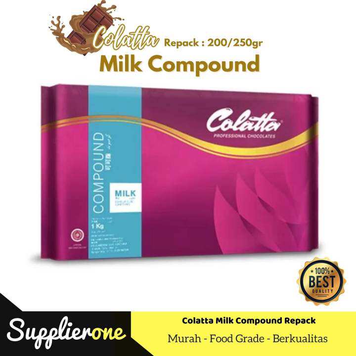 Colatta Milk Compound 200/250gr / Cokelat Colatta / Cokelat Batangan ...