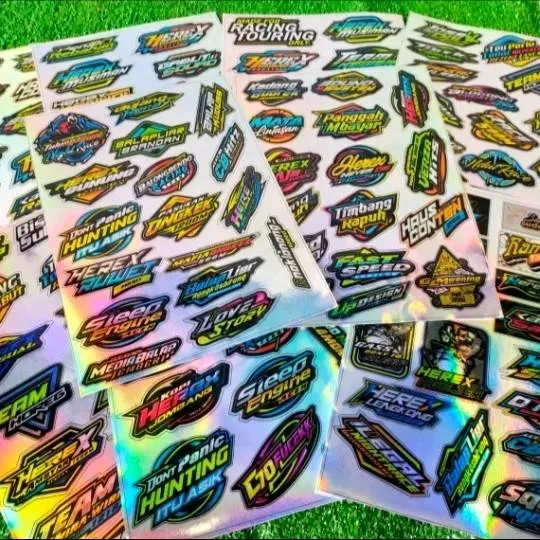 Sticker herex per lembar dapet banyak sudah potongan | Lazada Indonesia