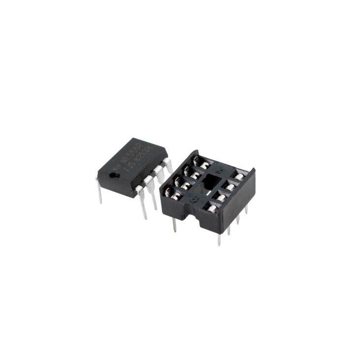 20ชิ้น NE555 IC 555และ8 Pin ซ็อกเก็ต DIP (10ชิ้น) NE555 IC และซ็อกเก็ต ...