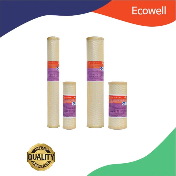 Hydrosep Carbon Block Filter CTO 20'' SL | Lazada PH