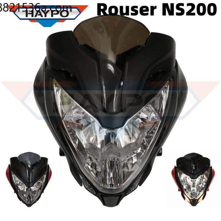 Haypo Headlight Rouser NS200 Motorcycle Kawasaki Rouser 200NS Head ...