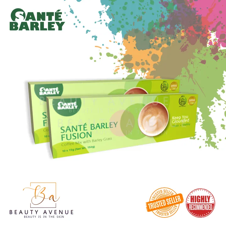 Sante Barley Fusion Coffee Mix with Barley Grass (2pc) | Lazada PH
