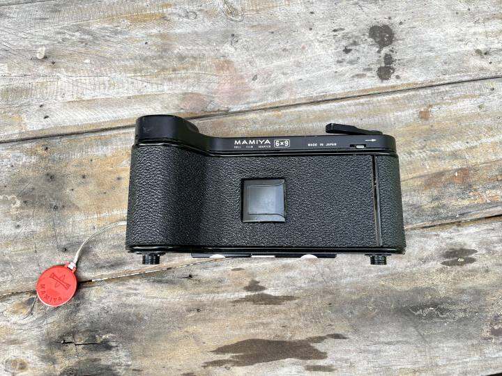 Mamiya 6x9 Roll Film Adapter Back 120/220 Press Black from JAPAN ...