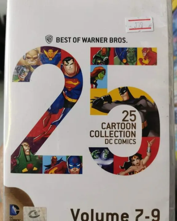 DVD : 25 Cartoon Collection DC Comics Vol. 7-9 รวมสุดยอด 25 การผจญภัย ...