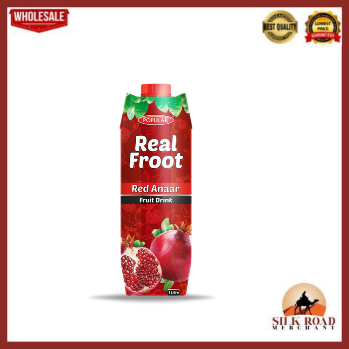 POPULAR FRUIT DRINKS REFRESHING JUICE RED ANAAR 1LITTER | Lazada