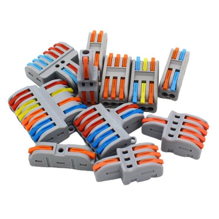 1 in multiple out Quick Wiring Connector Universal Splitter wiring cable Push-in Can Combined ...