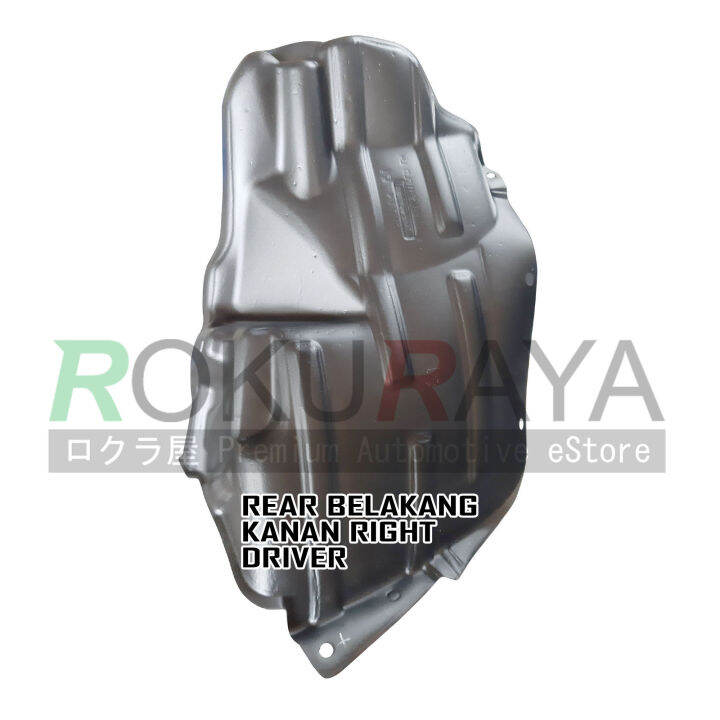 Proton Iriz (2015) Rear Back Fender Protector Cover Liner Under Shield ...