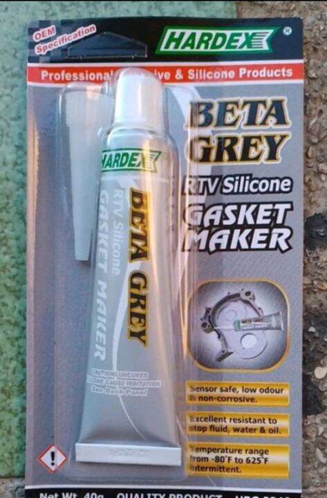 HARDEX Beta Gray RTV Silicone Gasket Maker 40g | Lazada PH