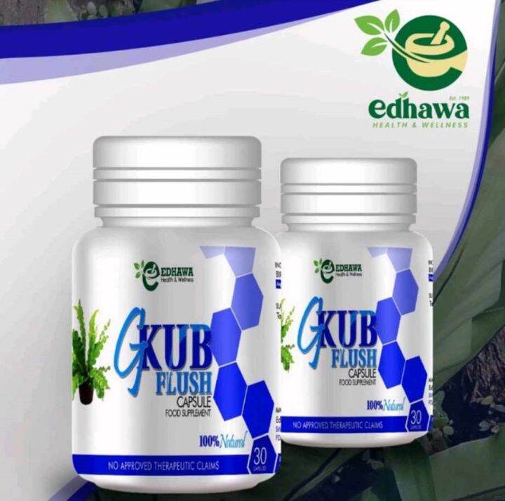 Edhawa GKUB Flush 30 Capsules | Lazada PH