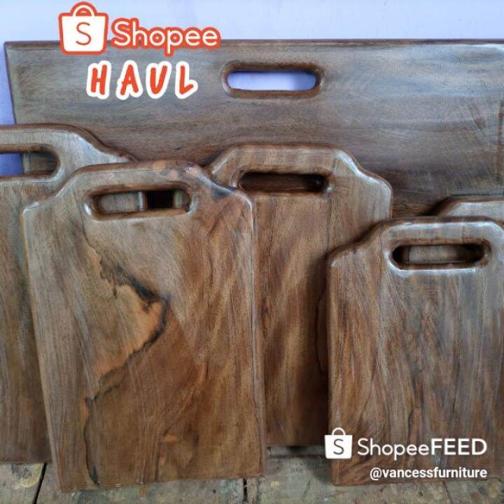 magcono Sangkalan chopping board (ironwood)small to large | Lazada PH
